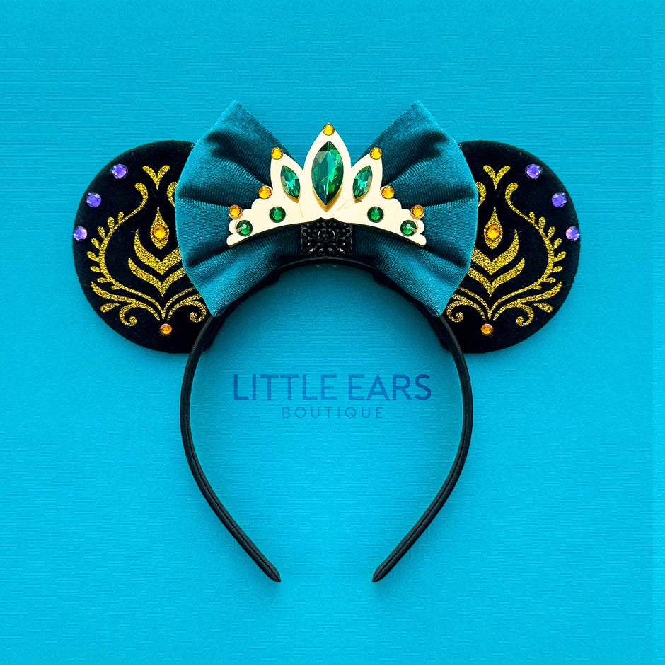 PRINCESS MICKEY EARS - Mouse Ears Headband - Disney Ears – Little Ears ...
