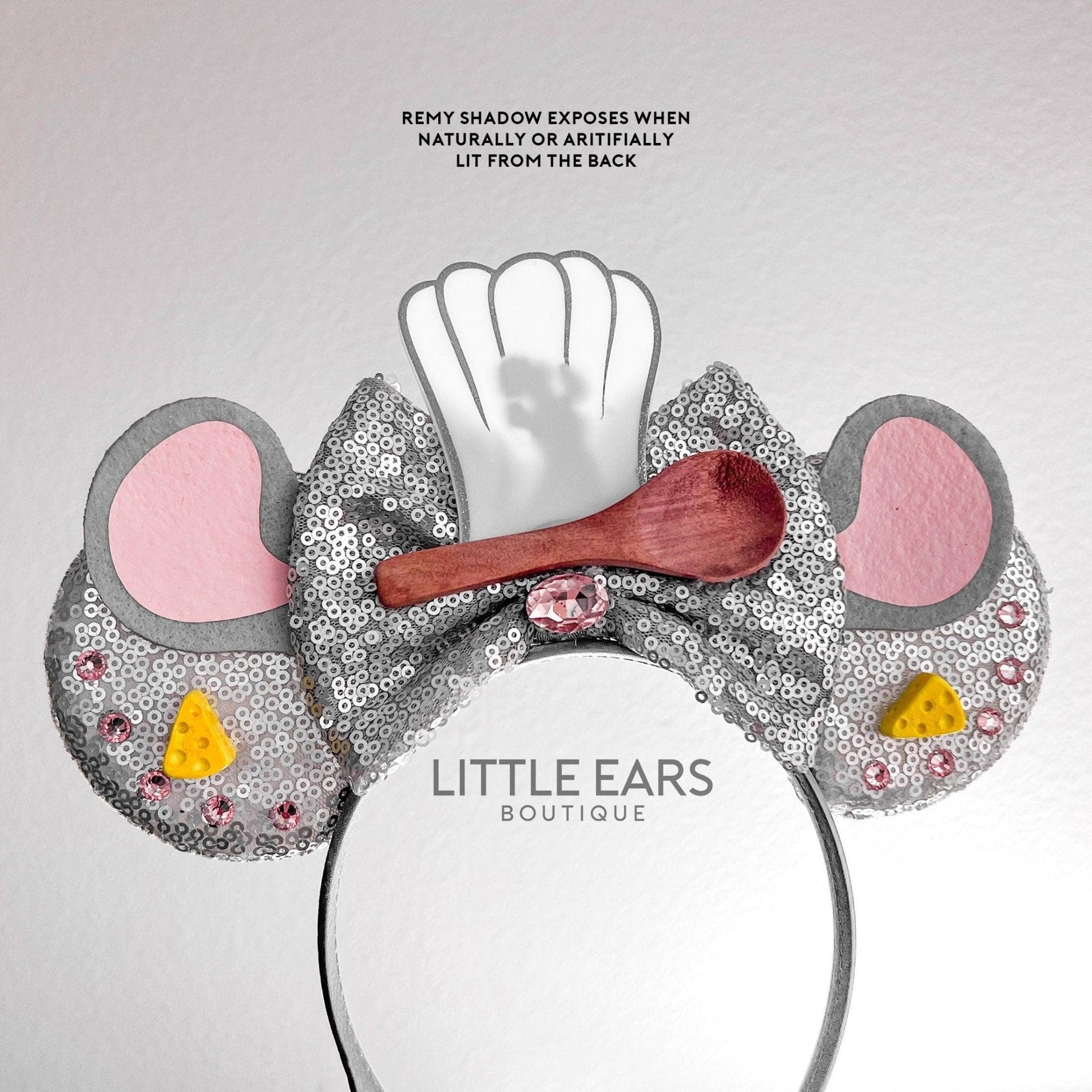 Chef Remy Mickey Ears - Mouse Ears Headband – Little Ears Boutique