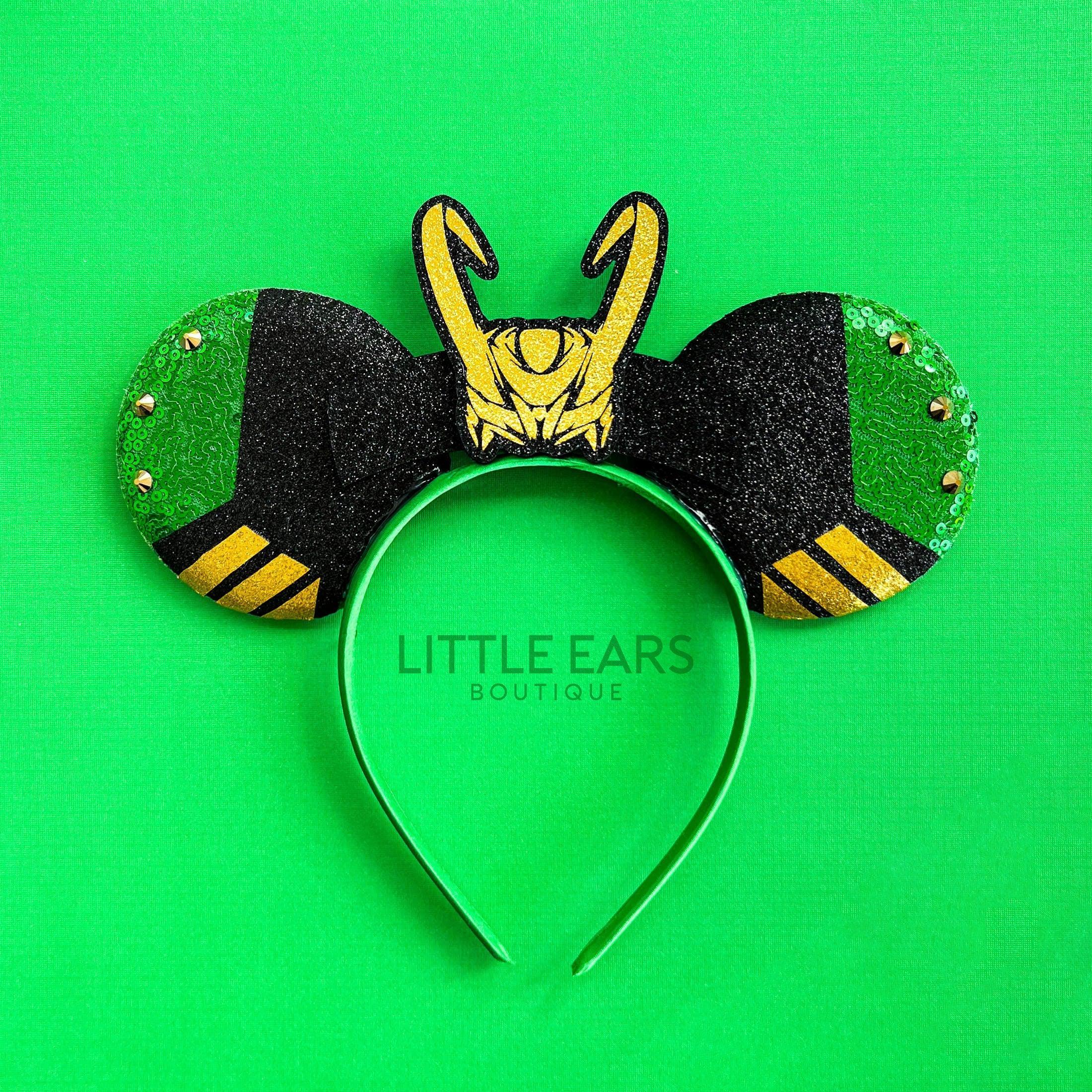 God of Mischief Mickey Ears for Men - Mouse Ears Headband – Little Ears ...