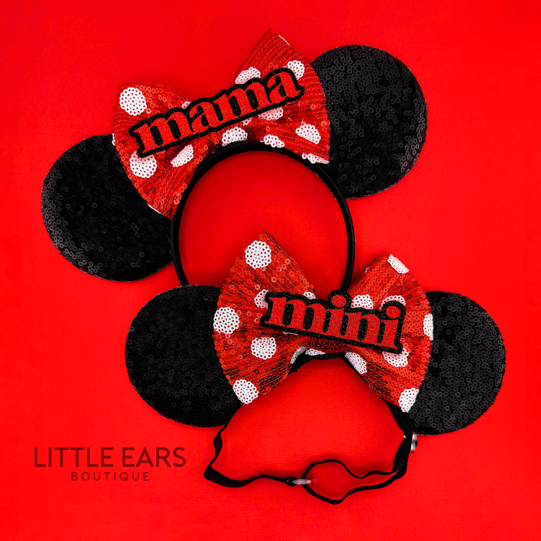 Shop Mickey Ears Headband - Mouse Ears at Little Ears Boutique.