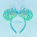 White Iridescent Sparkle Mickey Ears - Mouse Ears Headband – Little ...